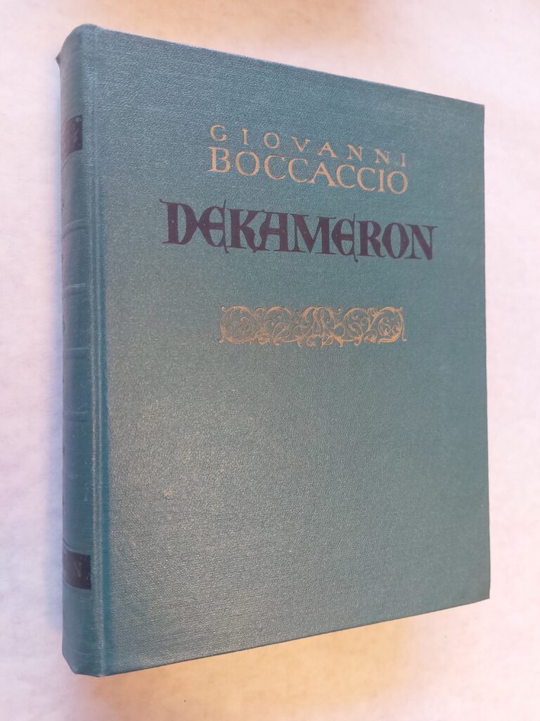 DEKAMERON. GIOVANNI BOCCACCIO. 1957 - Raamaturinglus - Kasutatud raamatud