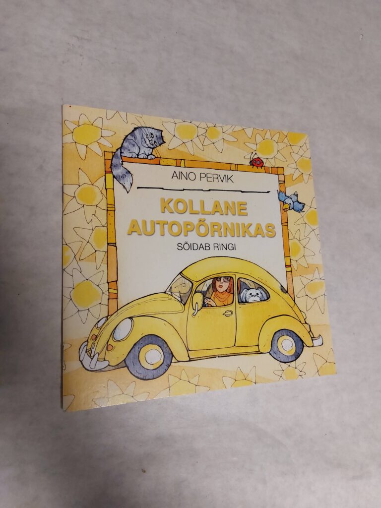 Kollane autopõrnikas sõidab ringi. Aino Pervik. 1999 - Raamaturinglus ...