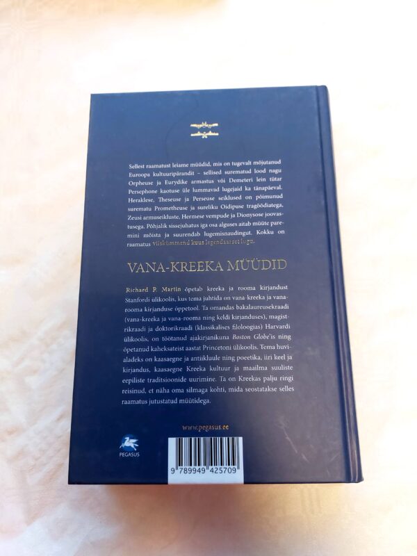 Vana-Kreeka müüdid. Richard P. Martin. 2003 - Raamaturinglus - Kasutatud raamatud