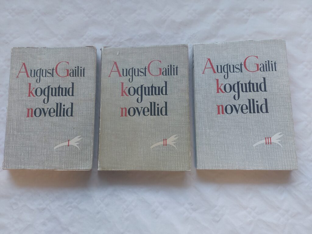 Kogutud novellid. I-III. osa. August Gailit. 1940 - Raamaturinglus ...