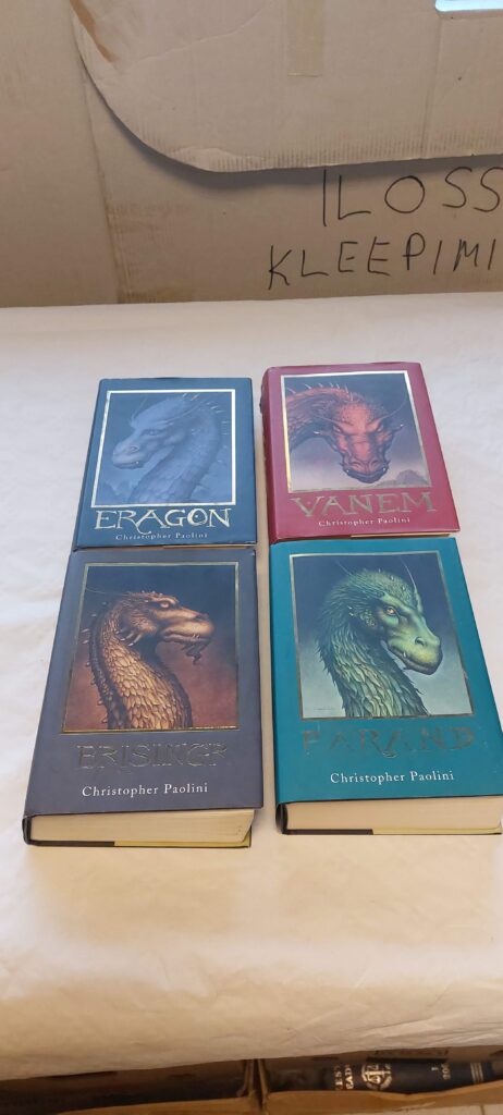 Pärand sari ( 4 osa). Christopher Paolini. - Raamaturinglus - Kasutatud ...